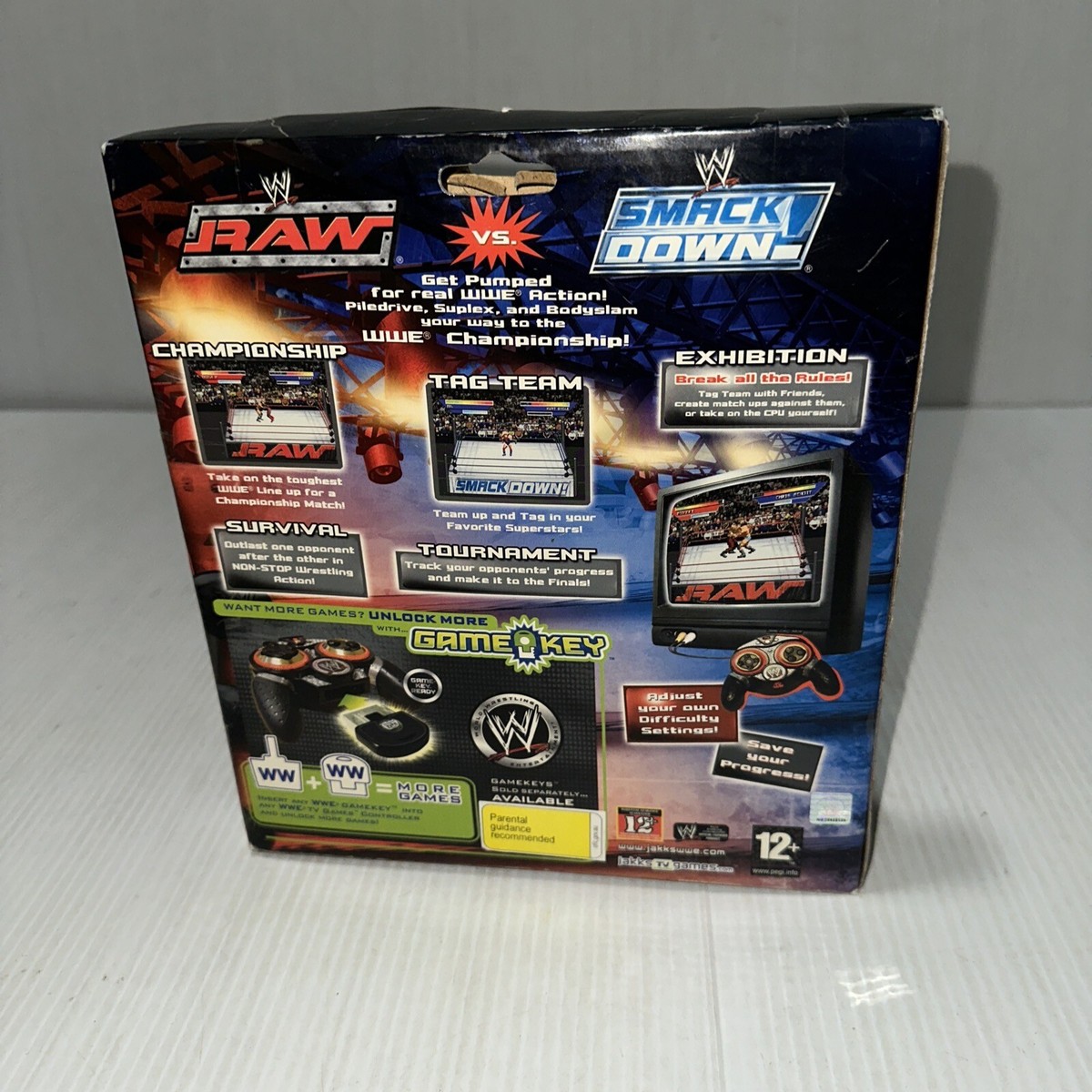 Coffret De Jeu Wwe Smackdown Arena Custom Smackdown And RAW Arena Sets
