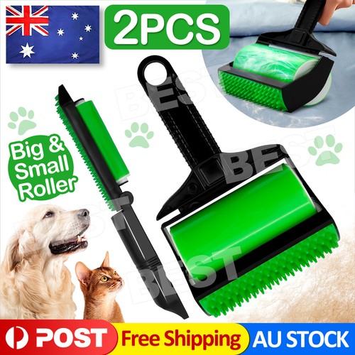 Reusable Sticky Buddy Picker Cleaner Lint Roller Pet Hair Remover Brush ...