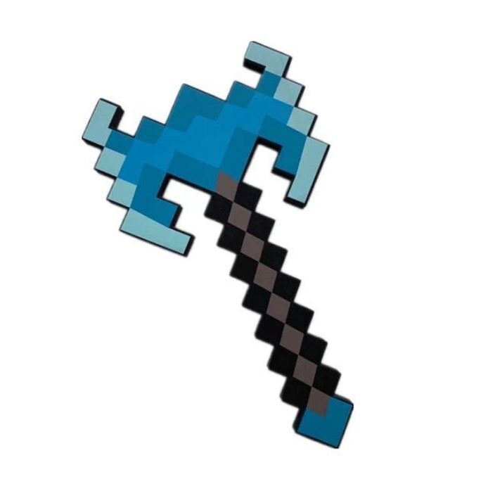 Diamond Axe Minecraft Toy