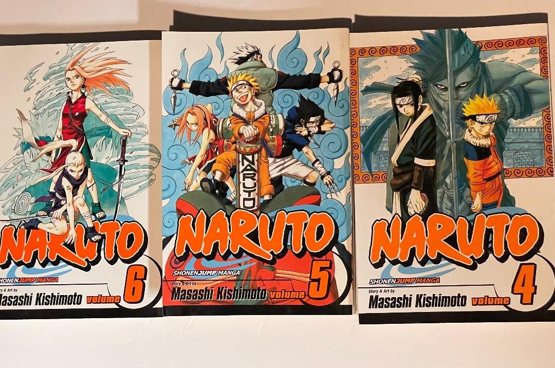 Naruto Mango Vol. 1-8 | eBay