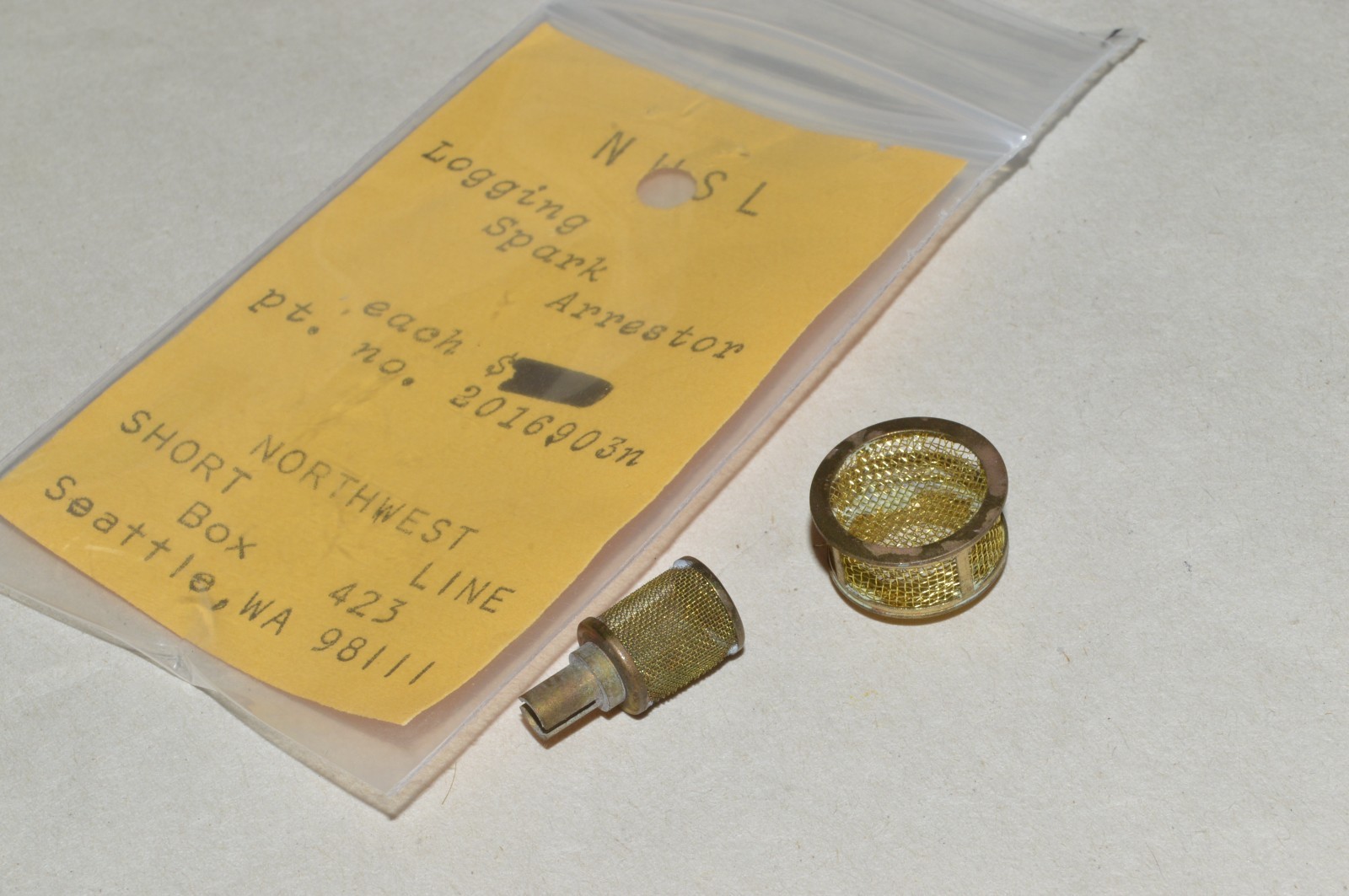 HO HOn3 scale steam locomotive PARTS NWSL 2016903n logging spark ...