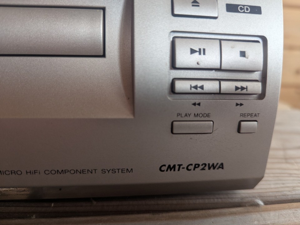 Sony CMT-CP2WA Micro HiFi Component System CD Cassette Player Radio ...
