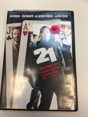 21 DVD Movie - Starring Kevin Spacey, Jim Sturgess, Kate Bosworth | eBay