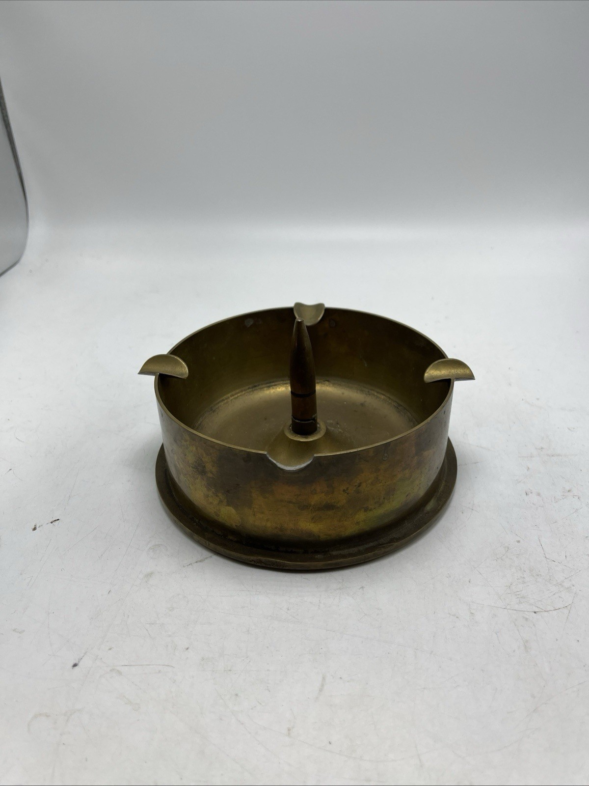 Vintage WW2 WW II Era Trench Art Artillery Shell Ashtray 38 Caliber 12 ...