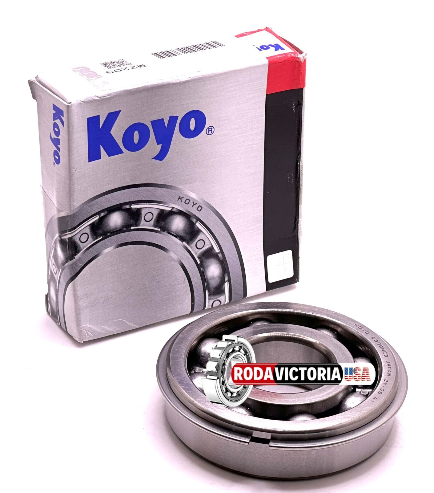 KOYO 6306 NR BALL BEARING, OPEN, NO SEALS + SNAP RING 30x72x19mm | eBay