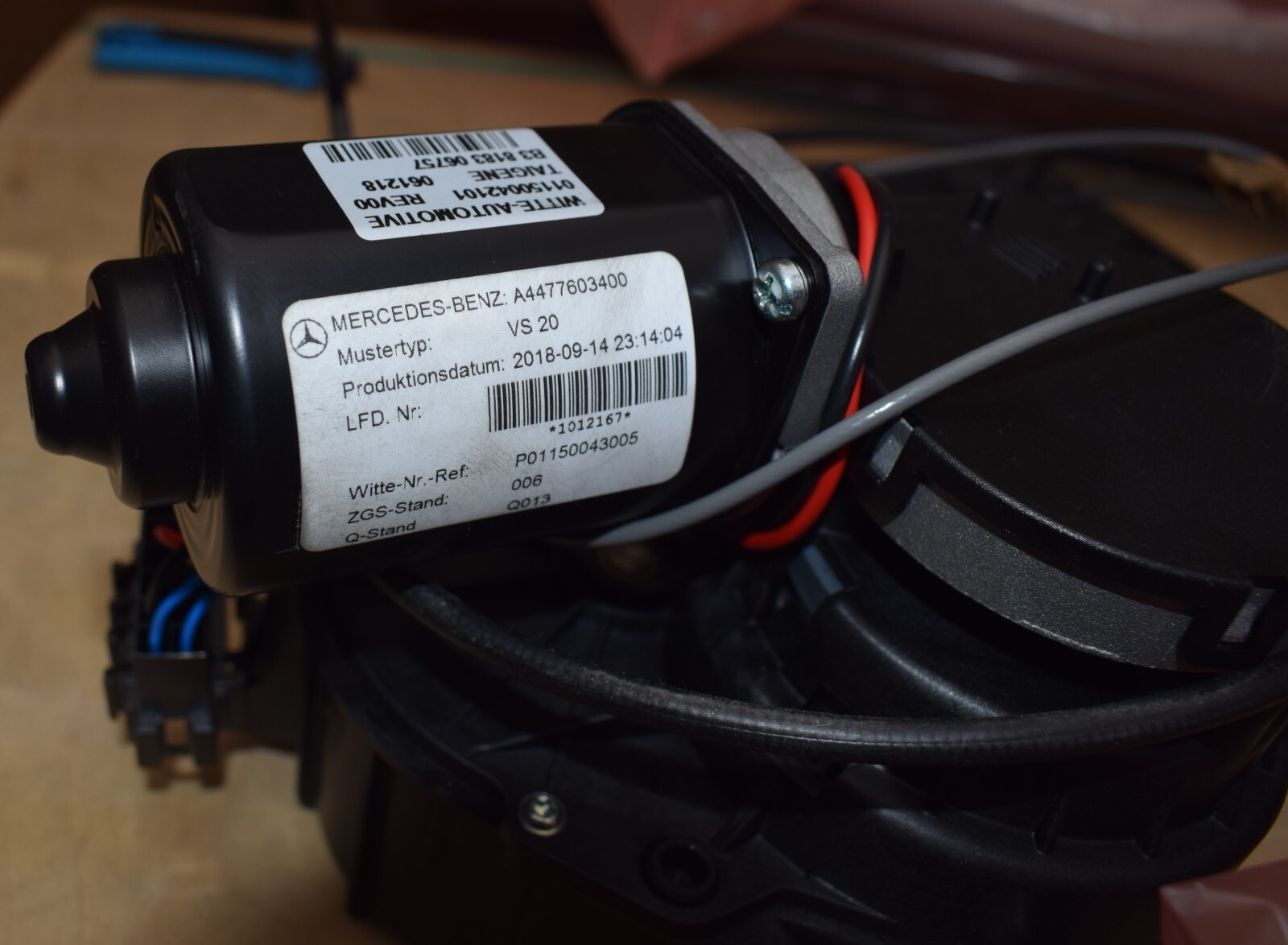 Original Mercedes elektrische Schiebetür Antrieb w447 V Klasse Vito ...