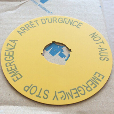 1PC New Eaton moeller Emergency Stop Label M22-XAK1 Free shipping#LJ | eBay