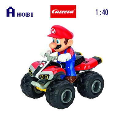 Carrera 1:40 Scale 2.4 GHz Remote Control Mario Kart 8 Mario Quad Bike ...