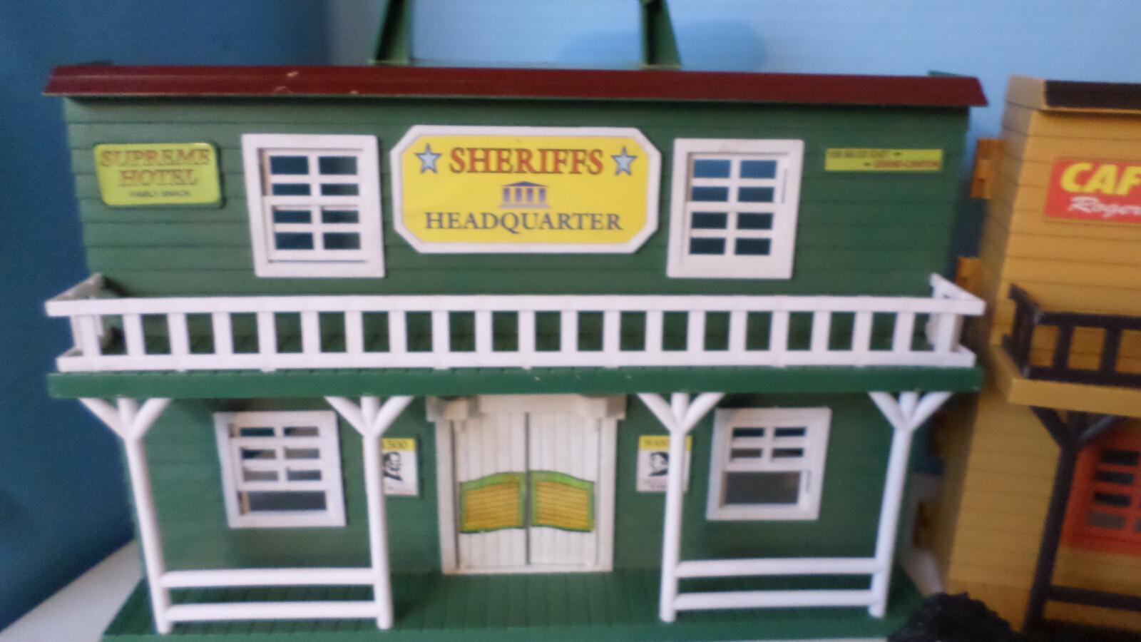 Cowboy Toy Lot ~ Cowboy Figures ~ Horses ~Western Town Playset ~Callie ...