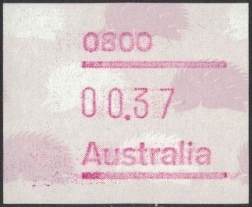 Australia 1987 - 37c Echidna Frama - 0800 (Darwin) Postcode - MNH | eBay