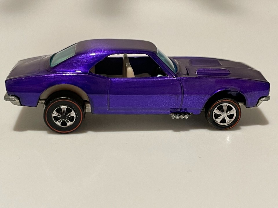 Vintage Hot Wheels Redline Custom Camaro HK NO BLACK ROOF/Restored | eBay