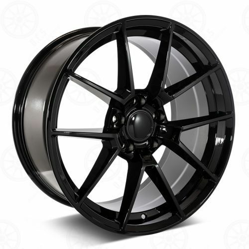 18" Gloss Black M3 CS Rims Wheels BMW 325 328 330 430 528 530 F30 F32 ...