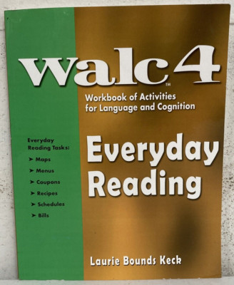 Walc 4: Workbook of Activities for Language & Cognition - Everyday ...