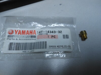 NOS Yamaha OEM #64 Main Jet 2001-2003 YJ50 14T-14343-32 | eBay