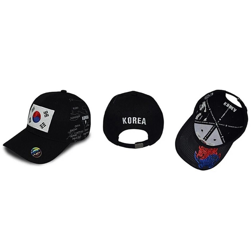 South Korea Hat Korea Cap South Korean Flag Gift Idea Baseball Cap ...