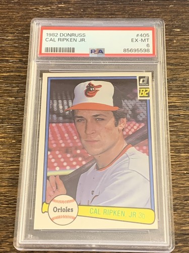 1982 DONRUSS CAL RIPKEN JR #405 ORIOLES RC GRADED PSA 6 EX-MT | eBay
