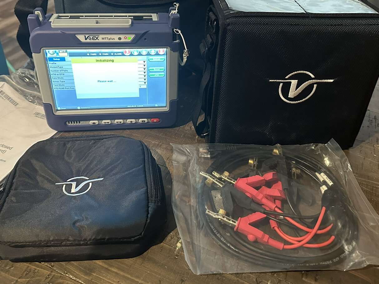 Veex Vepal MTT Plus 260 Platform Network Fiber Tester | eBay