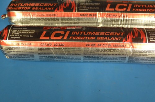2 New SpecSeal Firestop Product LCI Intumescent Firestop Sealant LCI320 ...