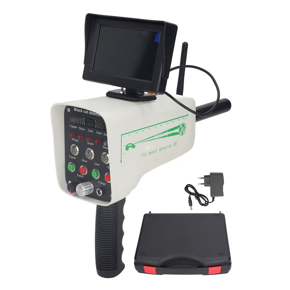 Long Range Gold Detector Underground Metal Scanner With Screen For Gold ...