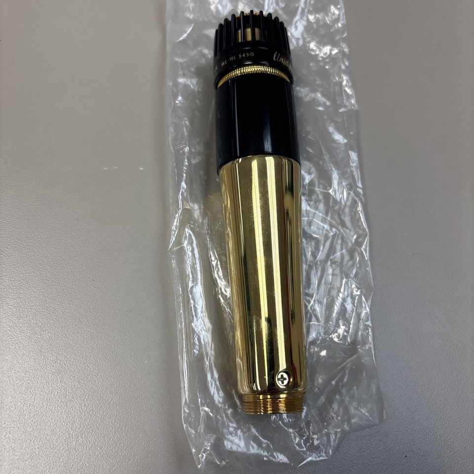 Rare Vintage Shure 545 Gold Microphone , BRAND NEW | eBay