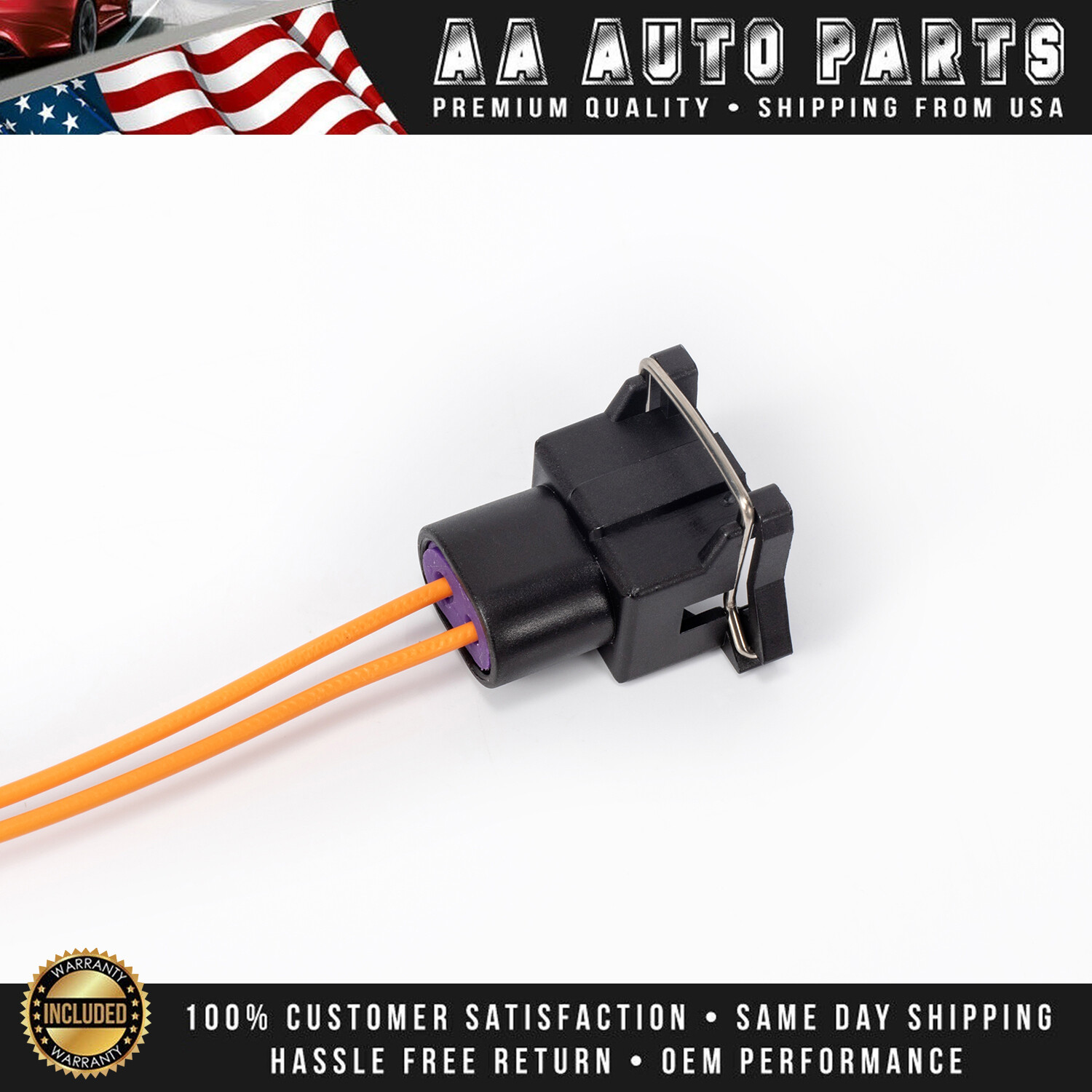 6 Fuel Injectors & Kit Electrical Connector For 86-01 Ford Mercury ...