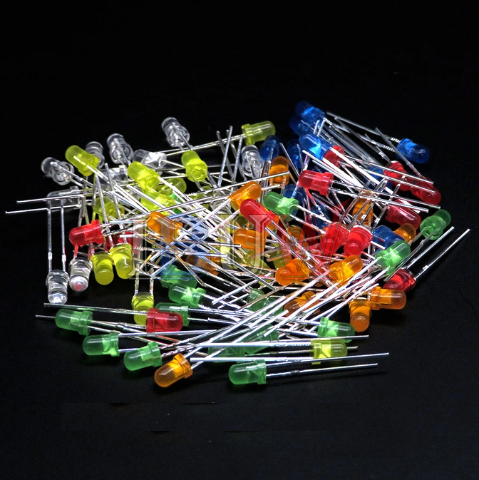 30Pc 3mm LED Diode Bulb Light Emitting Diodes LED Lighting Bulbs ...