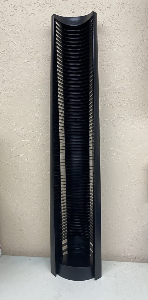 Laserline 70 CD Floor Tower Rack Black Plastic Storage Display Case | eBay