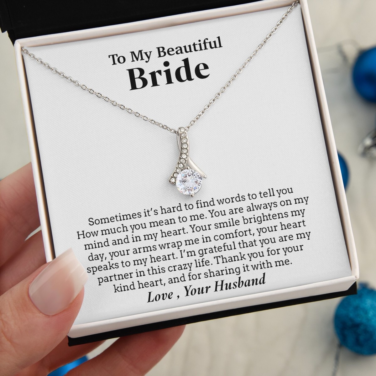 Beautiful Bride Words