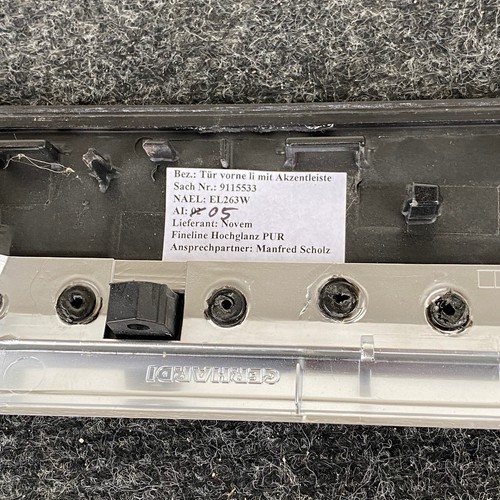 Original BMW 7er F01 F02 F04 Door Panel Wood Decor Fineline Front Left ...