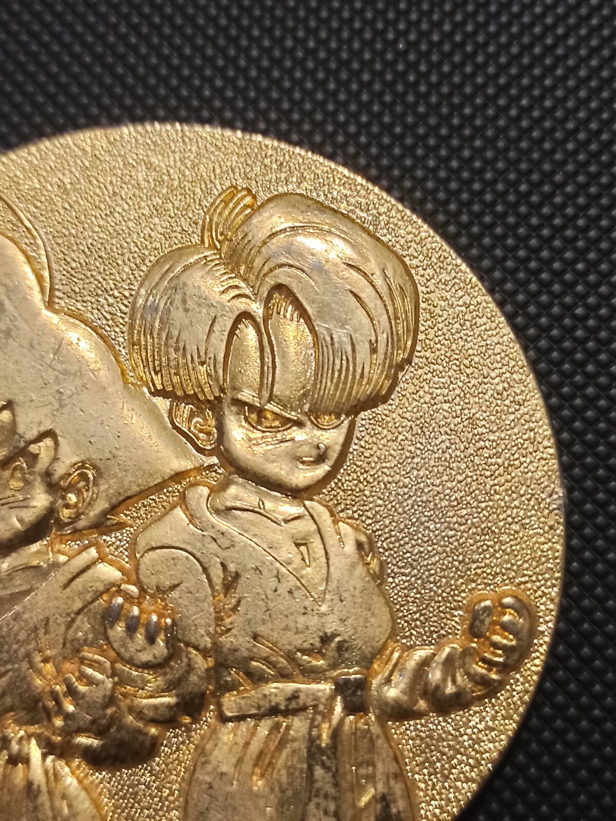 DRAGON BALL Z DBZ MEDAILLE MEDAL COIN PIECE TOEI ANIME FAIR GOTEN ...