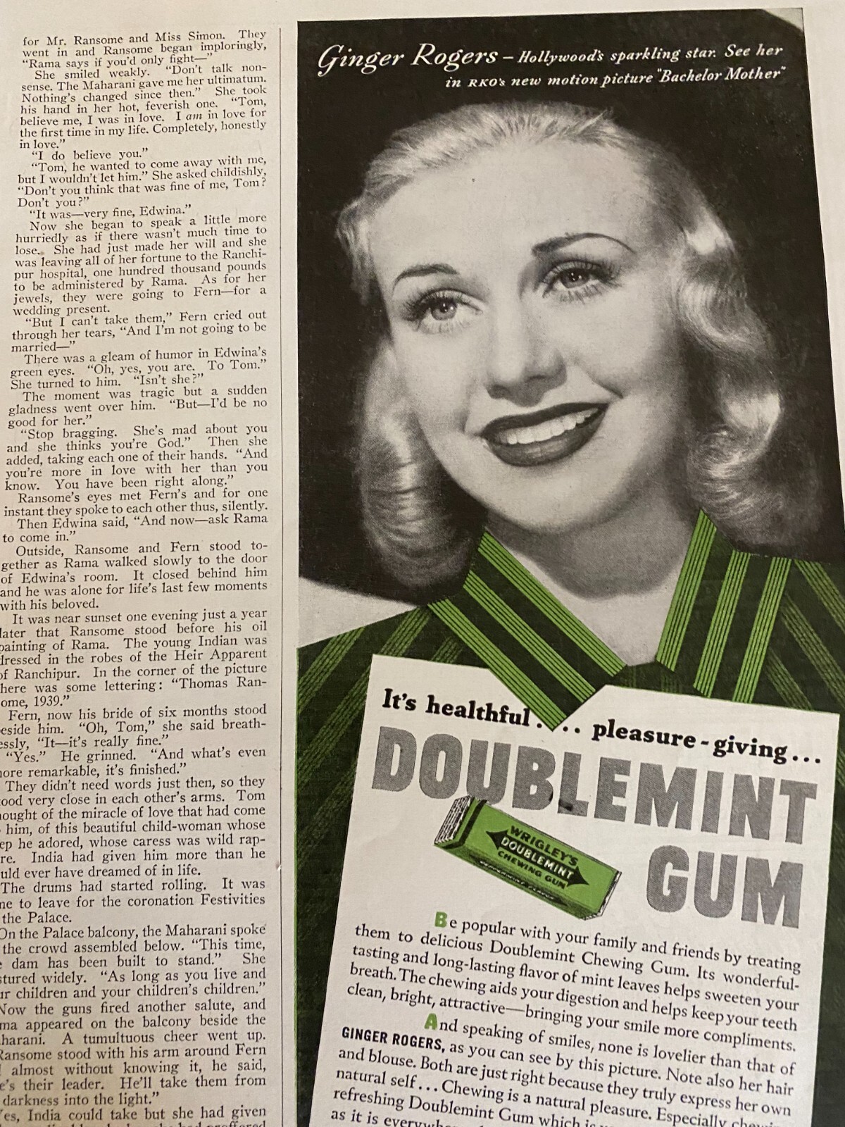 Doublemint Gum Advertisement