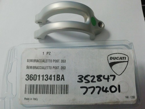 DUCATI 899 1199 1299 Panigale 2012-2018 REAR HANDLE BAR Clipon CLAMP ...