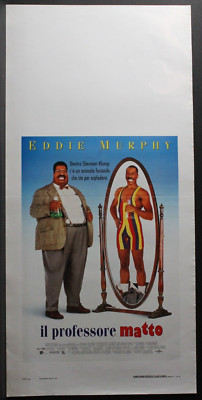 IL PROFESSORE MATTO - Shadyac - Murphy, Pinkett - LOCANDINA ORIGINALE ...