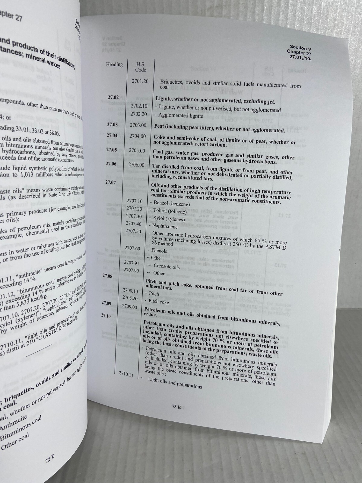 HARMONIZED COMMODITY DESCRIPTION AND CODING SYSTEM 2002 | eBay UK