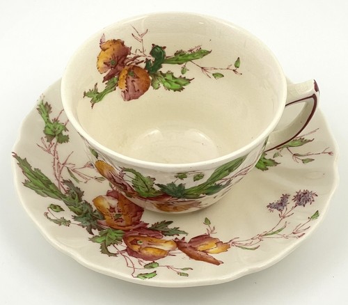 Royal Doulton Sherborne 5915 Tea Cup Teacup Saucer Set England Wild ...