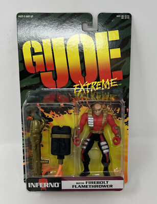 GI Joe Extreme INFERNO Action Figure by Kenner Hasbro 1995 Vintage | eBay