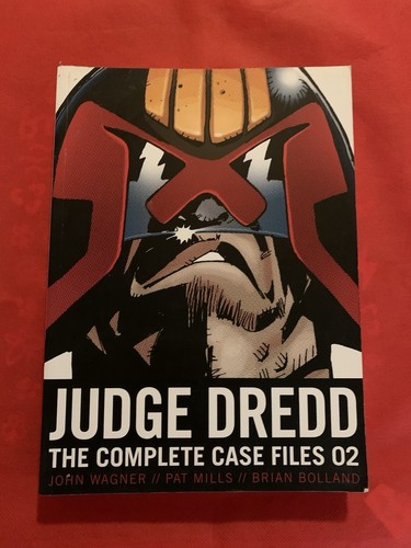 Judge Dredd Complete Case Files Vol 2 TPB Wagner Mills Bolland 2000AD ...