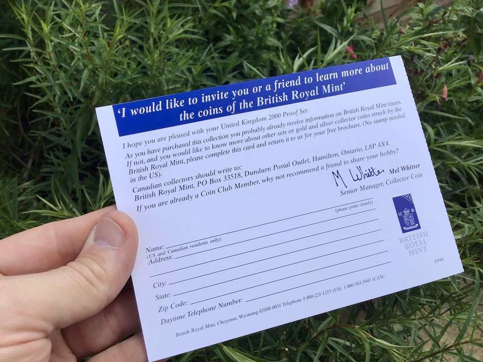 ROYAL MINT 2000 MILLENNIUM UK PROOF COIN SET *COLLECTABLE* | eBay UK