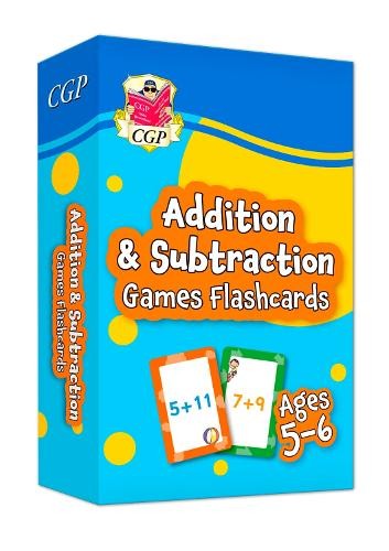 CGP Books Addition & Subtraction Games Flashcards for Age (Hardback ...