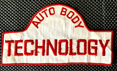 AUTO BODY TECHNOLOGY EMBROIDERED SEW ON ONLY PATCH COLLISION REPAIR 10 ...