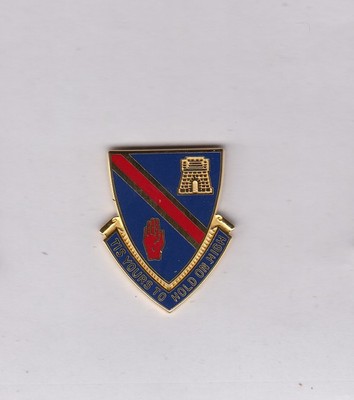 241st Engineer Battalion DUI crest c/b clutchback badge I-21 | eBay