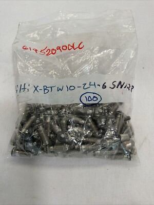 NEW HILTI THREADED STUD (100) X-BT W10 24-6 SN12-R 377076 (No Drill Bit ...