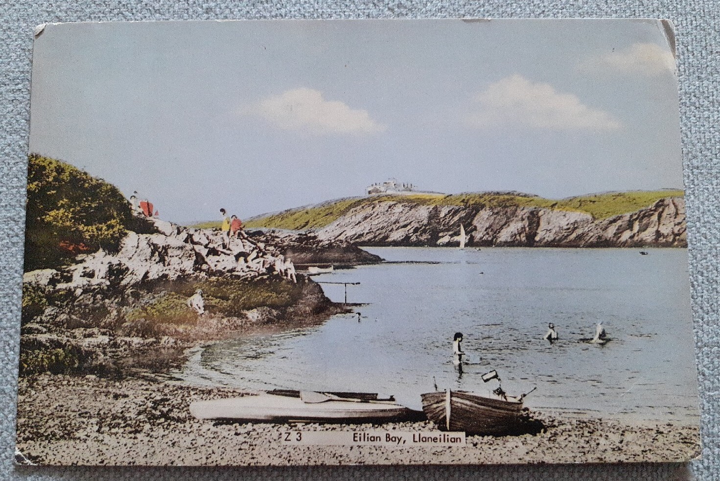 Vintage Postcard Llaneilian Eilian Bay Anglesey Wales | eBay UK