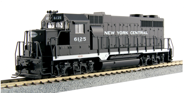 KATO HO Scale Gp35 Locomotive Phase 1a Undecorated DC DCC Ready 373020 ...