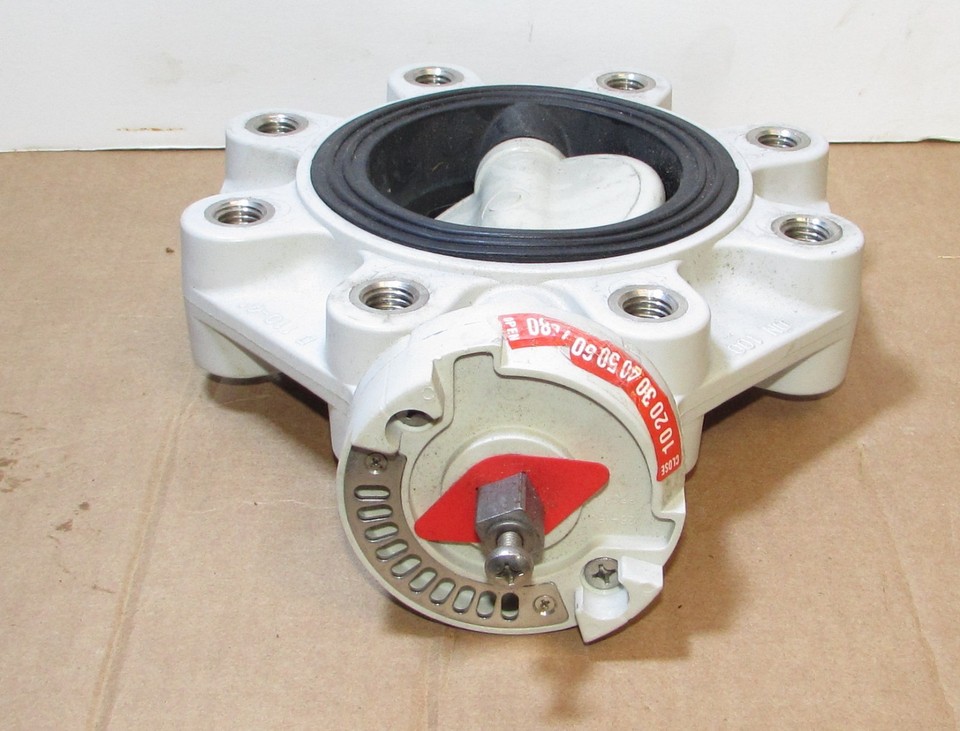 FIP Butterfly Valve DN100, PP EPDM INOX | eBay