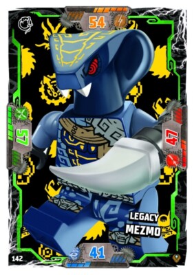 LEGO Ninjago Serie 9 NEXT LEVEL Card 142 Legacy Mezmo Schurken Karte ...