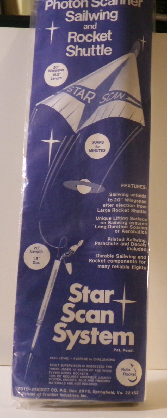 RotoRocket PHOTON SCANNER SAILWING AN ROCKET SHUTTLE. See Photos | eBay