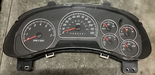 06-09 GMC ENVOY INSTRUMENT CLUSTER SPEEDOMETER MPH TACH ODOMETER | eBay
