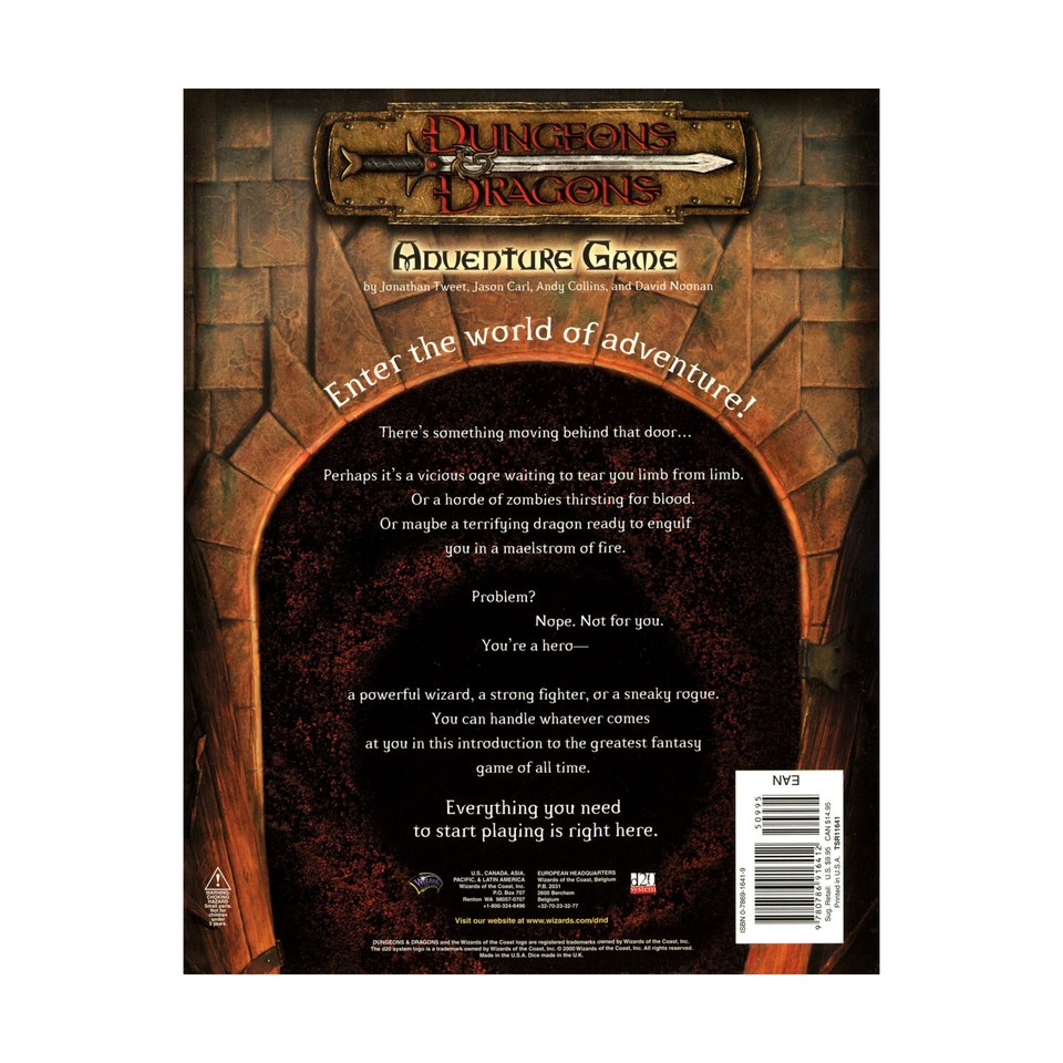 WOTC D&D 3rd Ed Dungeons & Dragons Adventure Game VG | eBay