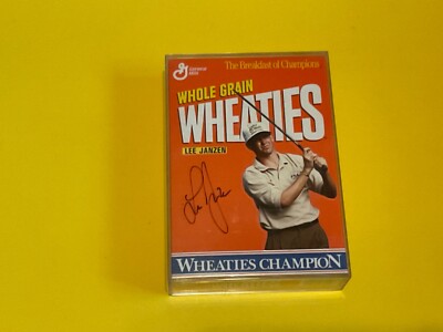 WHEATIES PROMO GOLF LEE JANSEN SIGNED | eBay